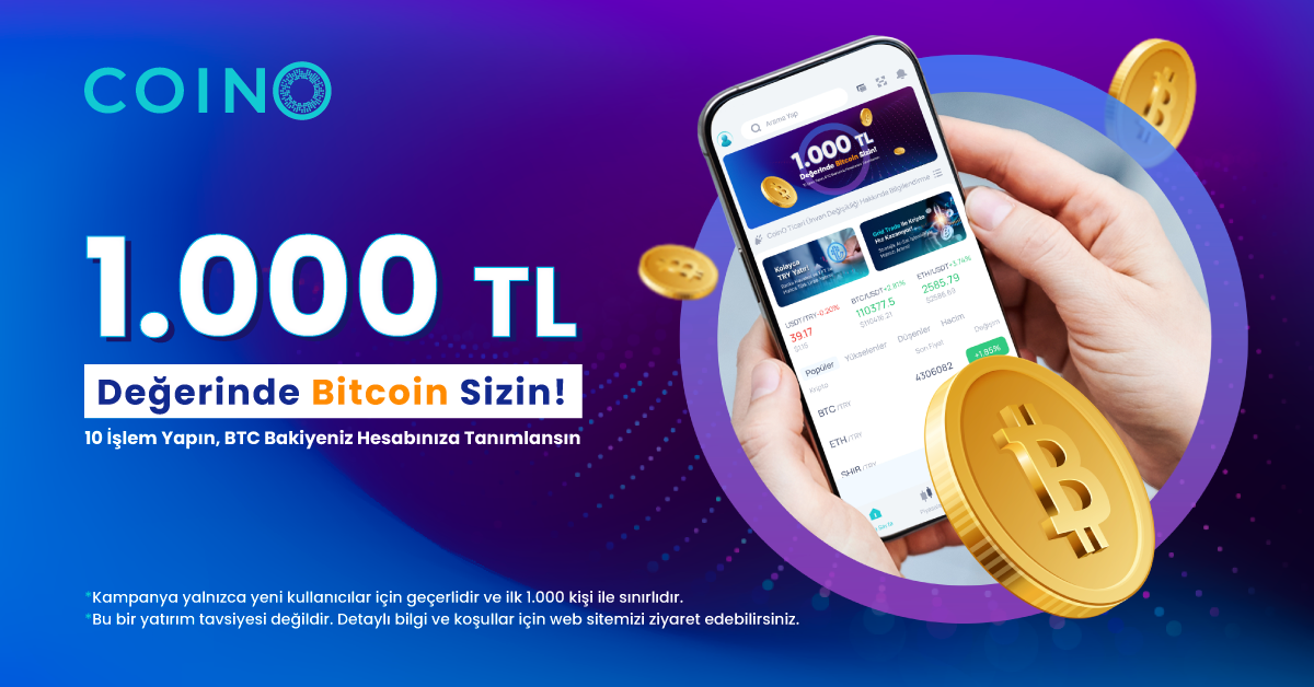 1.000 TL Değerinde Bitcoin Sizin Kampanyası! – Yardım Merkezi